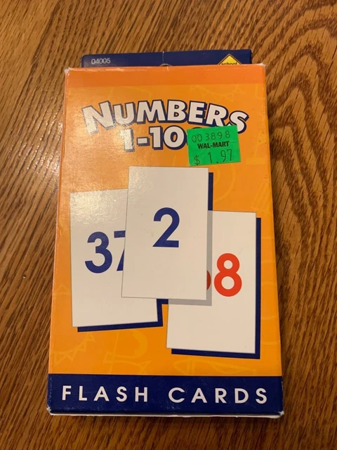 NUMBERS FLASH CARDS /1-100. All cards in box. $2.00 - PicClick