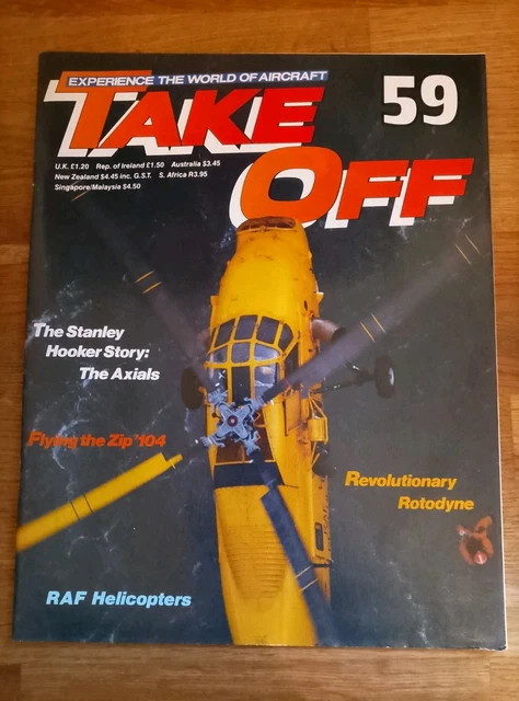 MAGAZINE - TAKE Off Aircraft Aviation Magazine Issue 59 £2.47 - PicClick UK