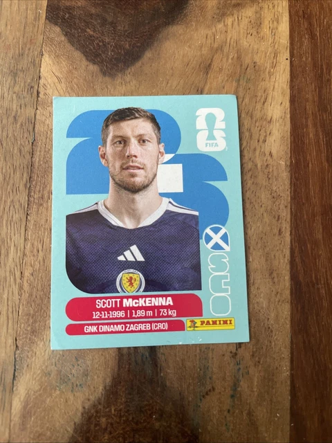 PANINI FIFA WORLD Cup 2026 Sticker - Scott Mckenna Scotland SCO 7 £1.17 ...
