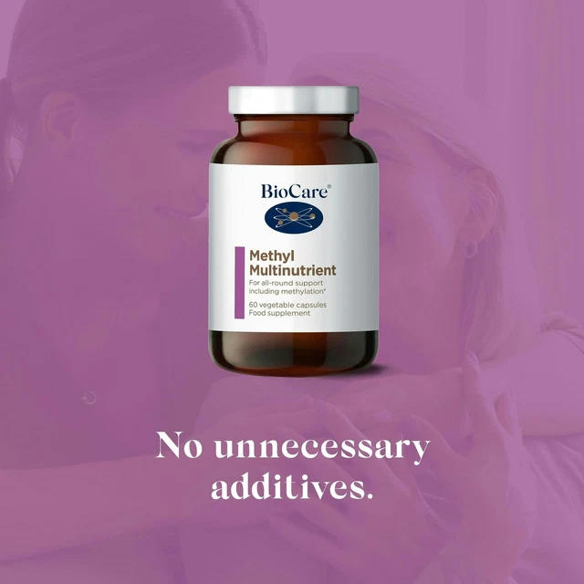 BIOCARE METHYL MULTINUTRIENT | Vegetable Capsules 60 count (Pack of 1 ...