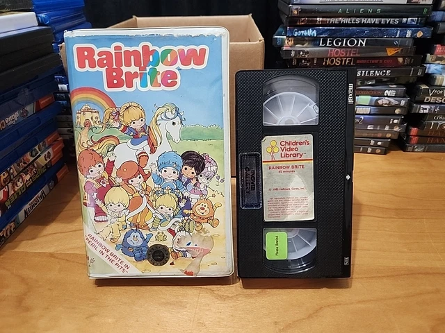 RAINBOW BRITE VHS 1983 Peril In The Pits Classic Children’s Cartoon ...