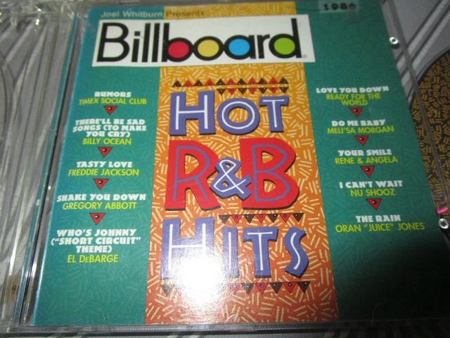BILLBOARD HOT R&B Hits, 1986 Various Rhino R2 72141 Compilation CD ...