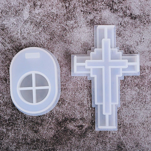 CROSS MOLD CROSS Candle Mold Durable Silicone Candle Molds for Making £ ...