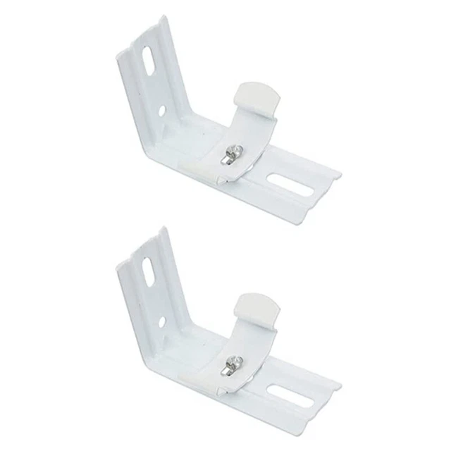 WINDOW BLINDS HEADRAIL Holder Center Support Bracket Valance Clips ...