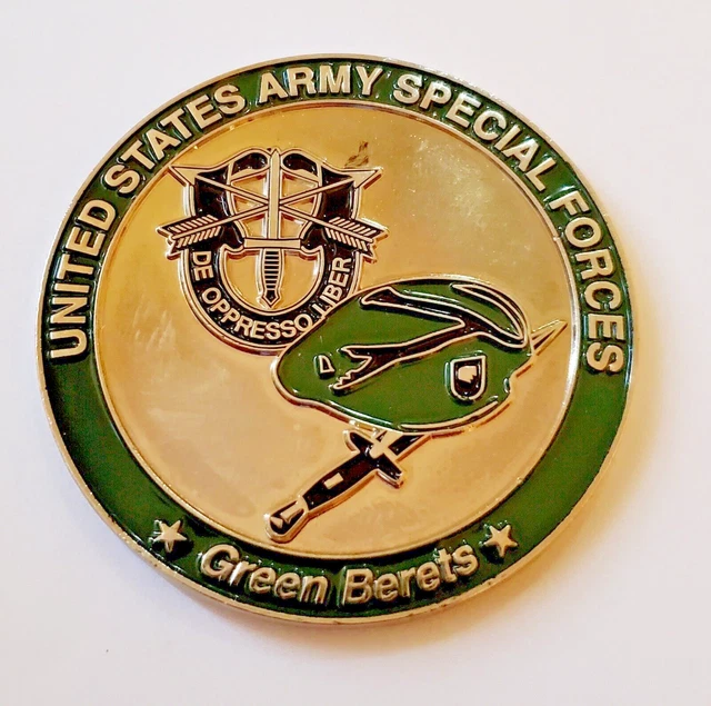 US ARMY SPECIAL Forces Green Berets Colonel David Ulmer Military ...