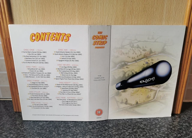 COMIC STRIP PRESENTS ~ Complete Collection ~ 9 Dvd Box ~ Mayall Sayle ...