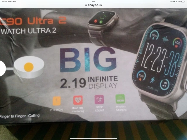 SMART WATCH C90 Ultra 2 £125.00 - PicClick UK