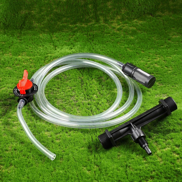 FERTILIZER INJECTOR SYSTEM Applicator Hose Filter Pipette Kit Lawn EUR ...