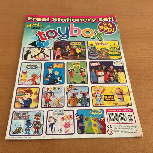 BBC TOYBOX MAGAZINE Issue 139 28 Jan - 24 Feb 04 £8.50 - PicClick UK