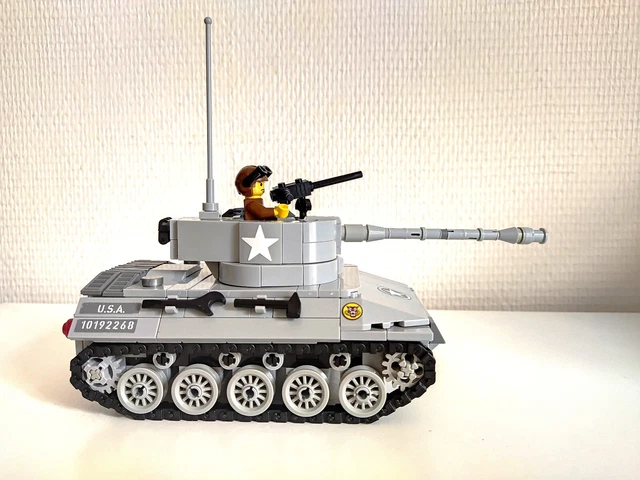 LEGO CUSTOM MOC Buick M18 Hellcat Tank World War II (WW2 ...