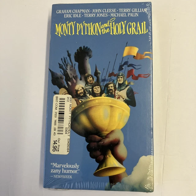 MONTY PYTHON AND the Holy Grail VHS 1991 - SEALED $6.94 - PicClick