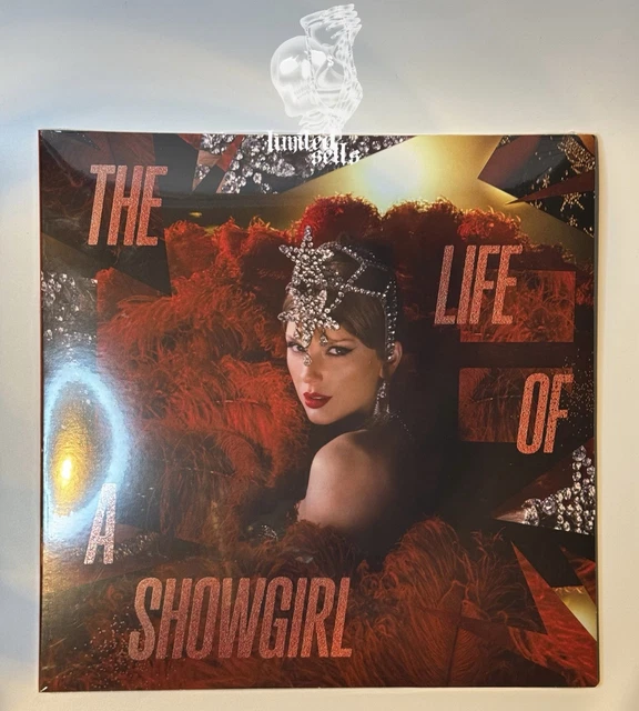 TAYLOR SWIFT THE LIFE OF A SHOWGIRL The Tiny Bubbles in Champagne Red ...