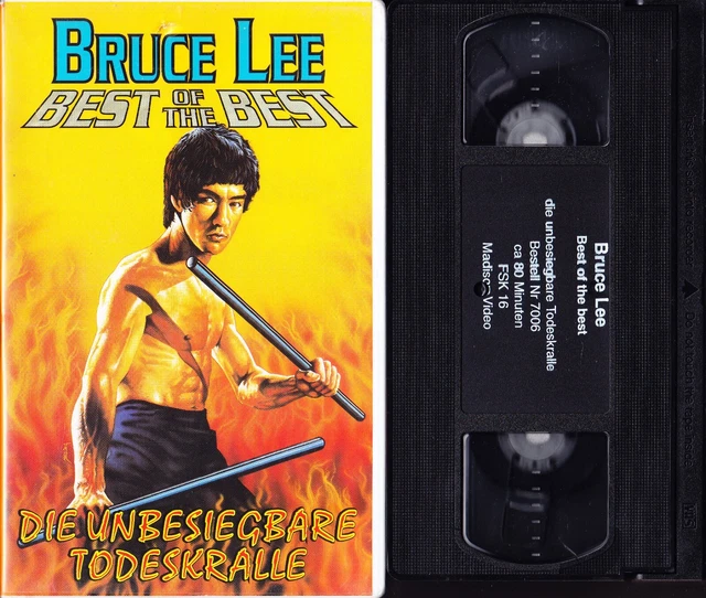 VHS BRUCE LEE - Best of the Best - Die unbesiegbare Todeskralle ...