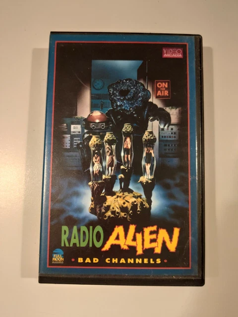 ALIEN BAD CHANNELS Radio - Vhs Video Arcadia Ex Rental *Very Rare* £10. ...