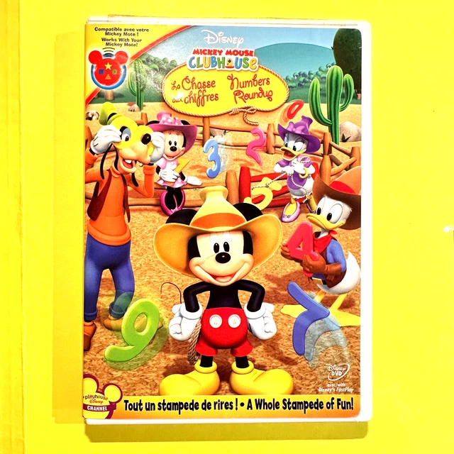 MICKEY MOUSE CLUBHOUSE Numbers Roundup DVD Bilingual $14.82 - PicClick CA