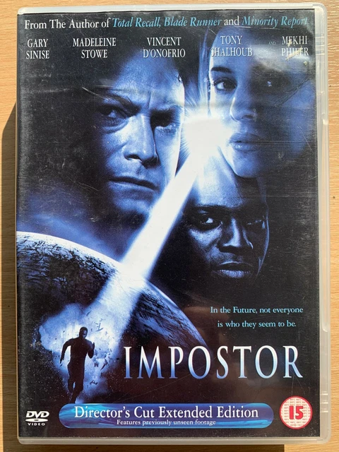 IMPOSTER DVD 2001 Philip K. Dick Cult Sci-Fi Film Movie Director's Cut ...