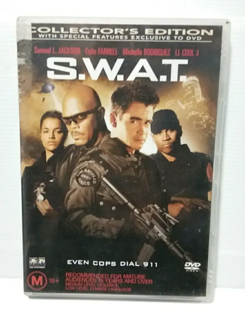 SWAT (DVD, 2003) Samuel L Jackson Colin Farrell Region 4 Movie Free ...