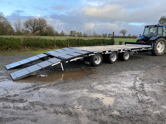 LOW LOADER TRACTOR Trailer New McCauley 27 Tonne ☎️07711 285948☎️ Tri ...