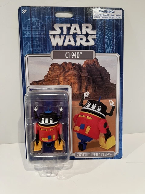 STAR WARS CHOPPER Rebels Disney Droid Factory C1-940 Moc Figure D23 ...