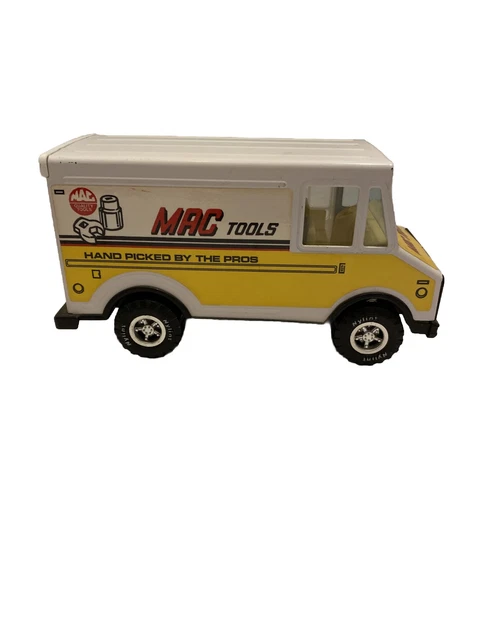 VINTAGE NYLINT MAC TOOLS Delivery Truck (Step-Thru Van) 1988 7.5” Long ...
