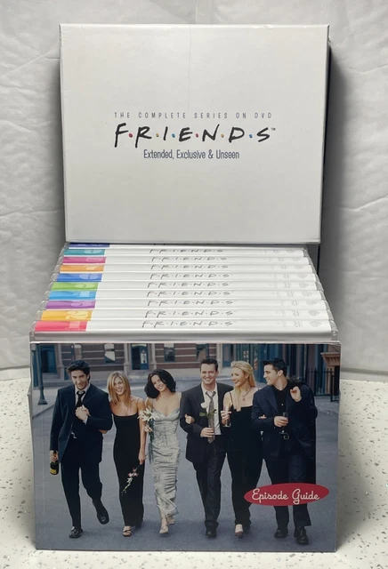 FRIENDS - SERIES 1-10 - Complete (Box Set) (DVD) EXTENDED, EXCLUSIVE ...