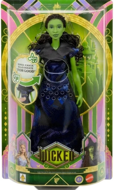 WICKED FOR GOOD Elphaba Doll Singing Elphaba 30cm figure £42.00 ...