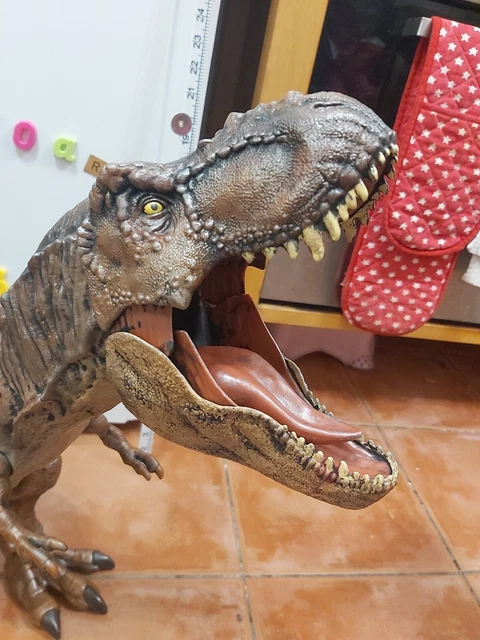 SUPER COLOSSAL MATTEL Jurassic World Tyrannosaurus Rex T-Rex CUSTOM ...