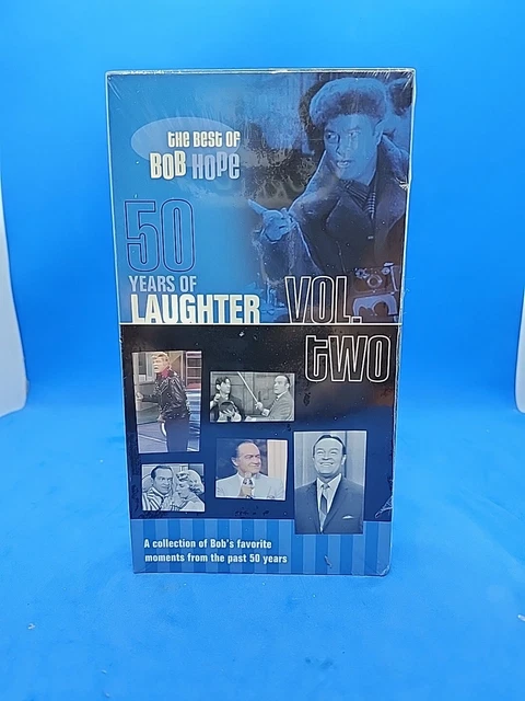 BEST OF BOB Hope VHS Tape Vol 2 50 Years Of Laughter NEW Sealed £8.40 - PicClick UK
