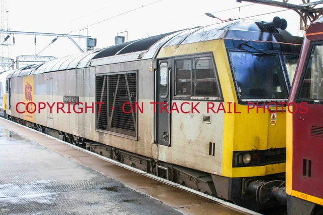UK RAILWAY PHOTOGRAPH Of Class 60 60092. Rm60-462 £1.70 - PicClick UK