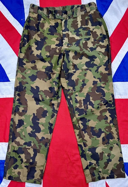 BRAND NEW SWISS Switzerland TAZ 90 camouflage trousers camo BDU $52.59 ...