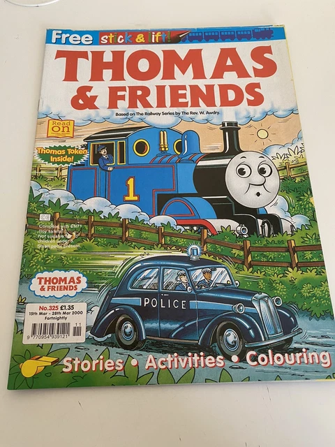 VINTAGE THOMAS THE Tank Engine & Friends Magazine 15th Mar 28th Mar ...