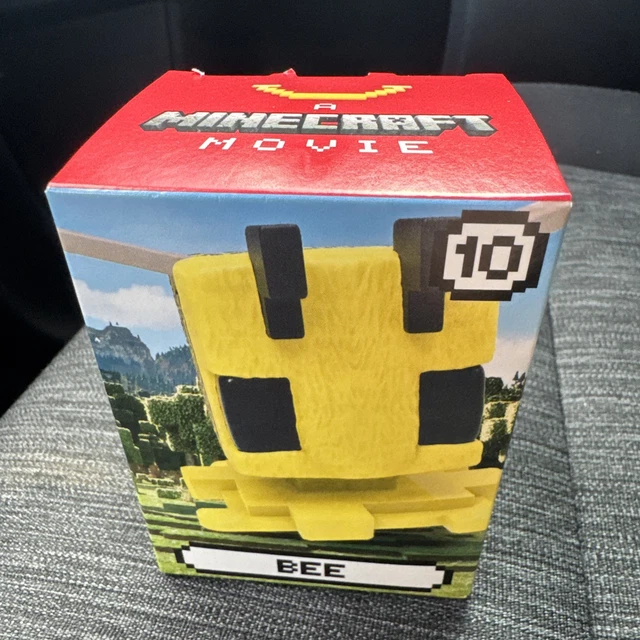 2025 MCDONALD'S A MINECRAFT Movie Happy Meal Toy #10 BEE $12.45 ...