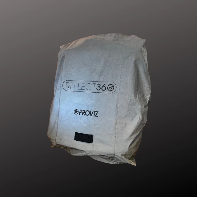 PROVIZ REFLECT 360 Fully Reflective Backpack / Rucksack Cover in Silver ...