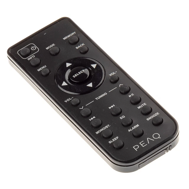 ORIGINAL PEAQ TÉLÉCOMMANDE pour PDR10BT-B Radio Numérique / Éprouvé EUR ...