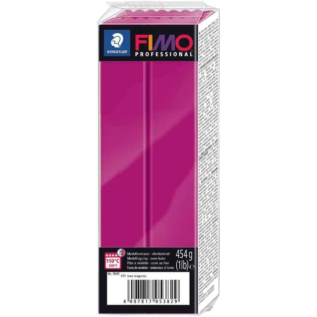 [REF:8041-210] FIMO PÂTE à modeler professional, 454 g, magenta pur EUR 22,07 - PicClick FR