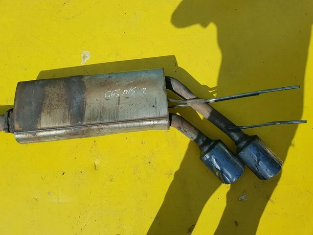 MERCEDES G-CLASS W463 G63 Amg Left Side Exhaust Muffler Back Box ...