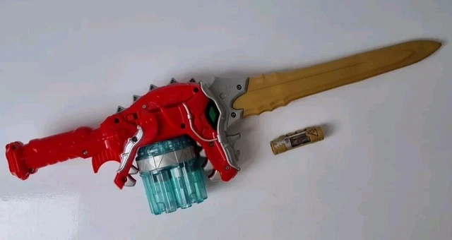 POWER RANGERS DINO Charge Super Drive Sabre Sword With Charger Working ...