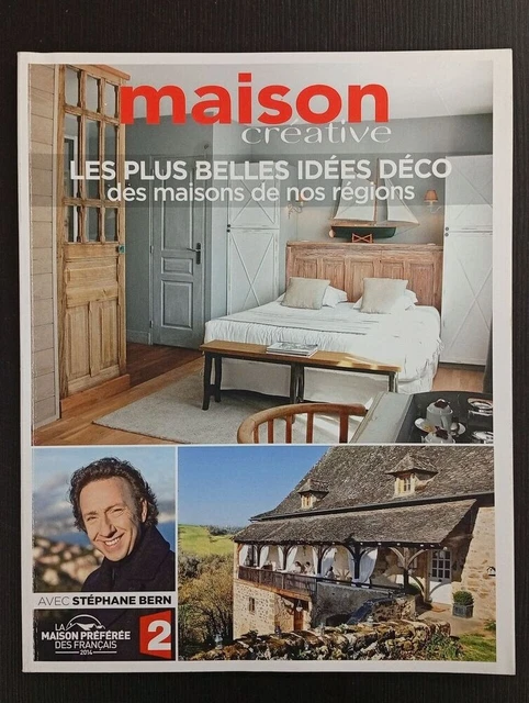 REVUE MAISON CRÉATIVE N° Stéphane Bern | Stéphane Bern | Bon état EUR 3 ...