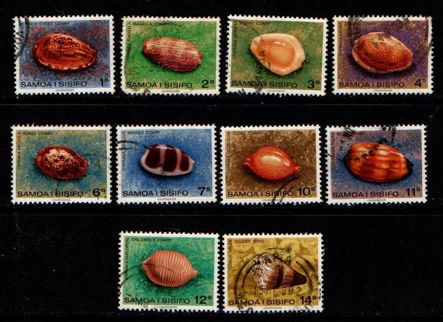 SAMOA 1978 SHELLS selection to 14s SG516-24, 526, Used $7.50 - PicClick AU