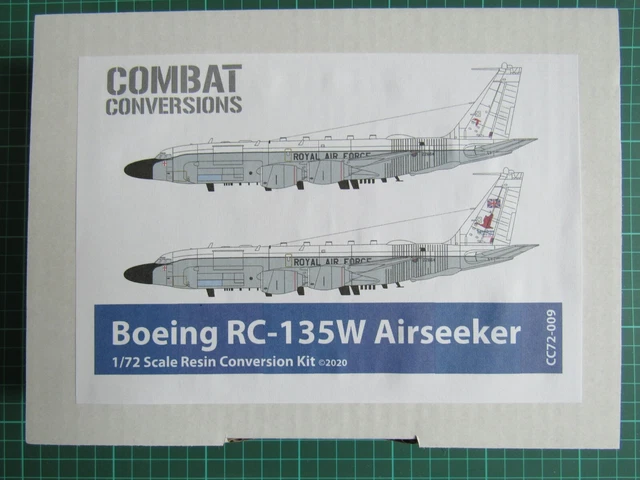COMBAT CONVERSIONS BOEING RC-135W Airseeker resin conversion kit 1/72 scale £82.00 - PicClick UK