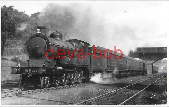 RAILWAY PHOTO GCR 8F 1095 Quorn & Woodhouse LNER B4 Robinson 4-6-0 Loco ...