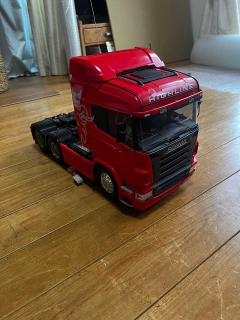 TAMIYA SCANIA R620 Completed , Poor Working Condition £791.90 - PicClick UK