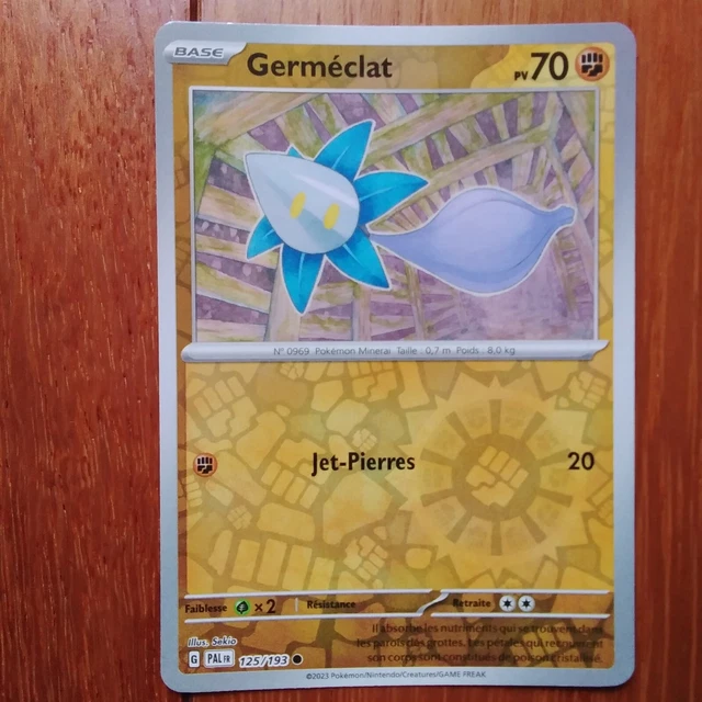 CARTE POKÉMON GERMÉCLAT 125/193 reverse Evolutions à Paldea FR EUR 1,00 ...