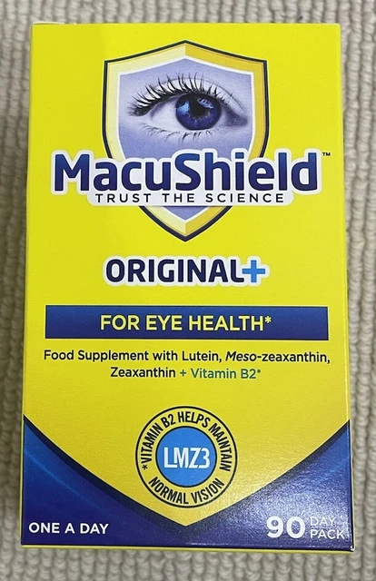 MACUSHIELD EYE SUPPLEMENT Vitamin Capsule - 90 Count £18.00 - PicClick UK