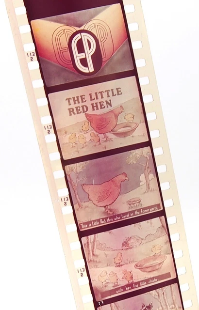 THE LITTLE RED Hen Cartoon 35mm Film Stock - UK Dealer £4.47 - PicClick UK