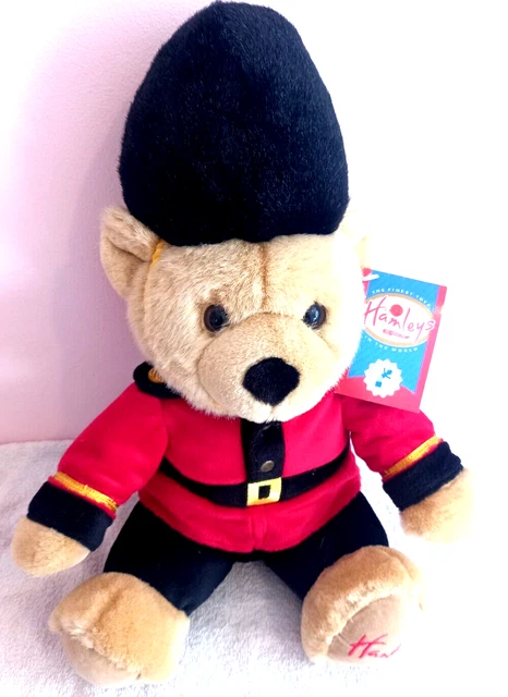 HAMLEYS GUARDSMAN TEDDY Bear With Tag Soft Toy Plush Christmas Gift 15 Inch £24.99 - PicClick UK