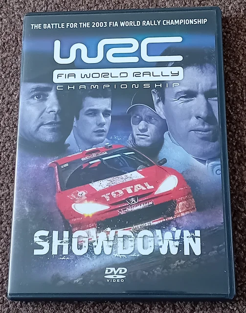 WRC 2003 SHOWDOWN DVD (2003) World Rally Championship, McCrae, Loeb ...