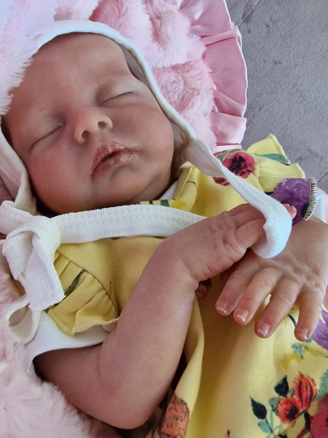 DELILAH , WUNDERSCHÖNES zartes Baby , Reborn Baby, 46 cm groß , Nikki ...
