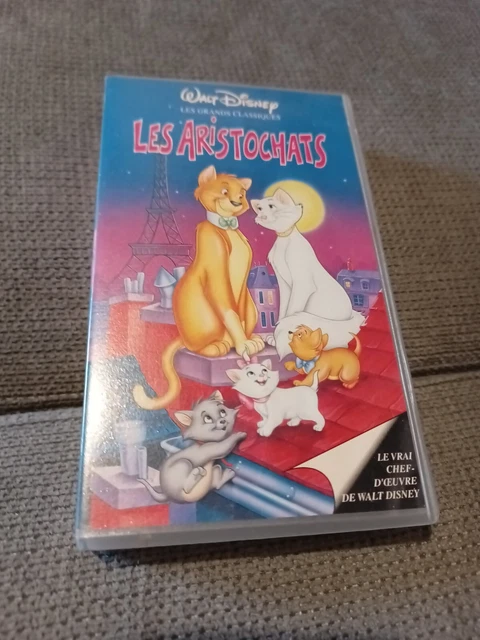 CASSETTE VHS LES Aristochats - Dessin animé Walt Disney "Les grands classiques". EUR 1,00 ...