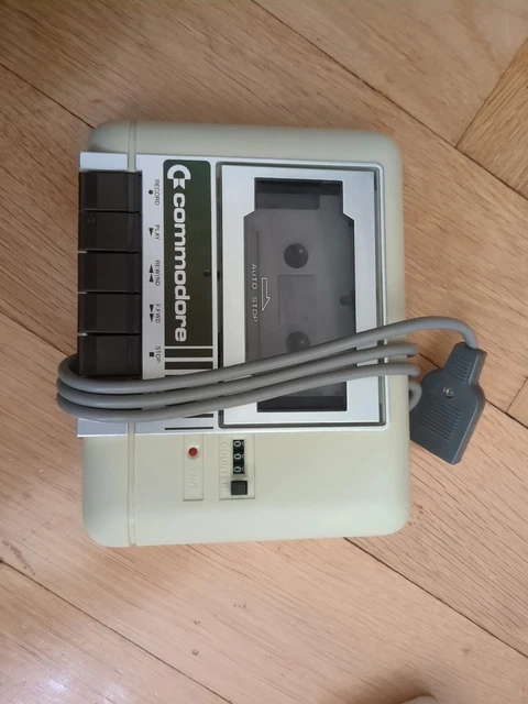 COMMODORE 1530 DATASETTE C2N, Kassettenlaufwerk für C-16, 64, 128, VIC ...